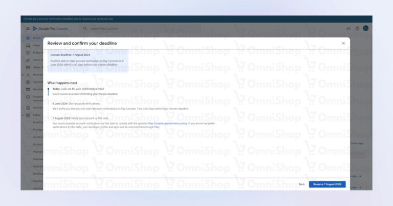 Full guide: Google Play developer account verification